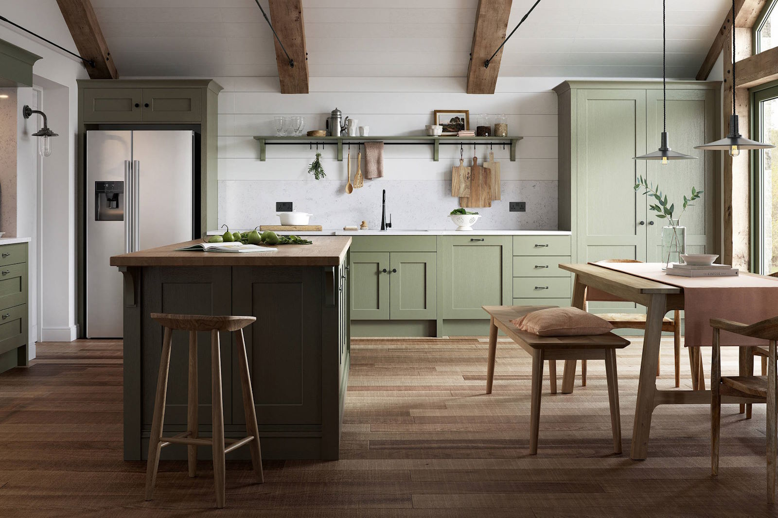 Mornington Shaker Kitchen | Painted Colours | Trade Prices - Kitchen ...