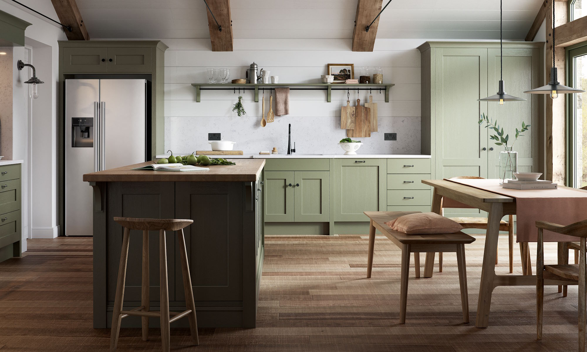 Mornington Shaker Kitchen | Painted Colours | Trade Prices - Kitchen ...