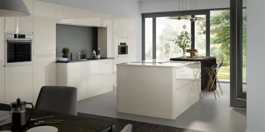 Lucente gloss handleless kitchens - Kitchen Units Online